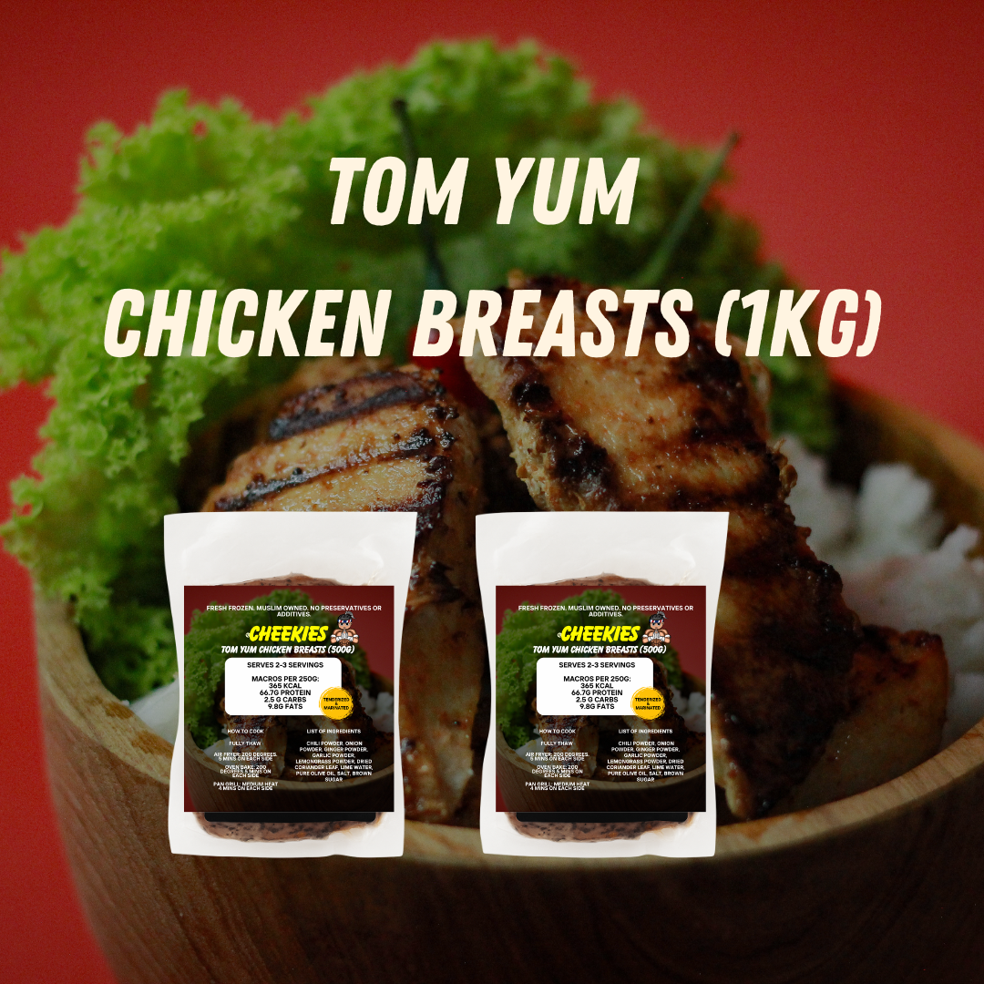 Tom Yum Chicken Breasts (1kg) – CHEEKIES